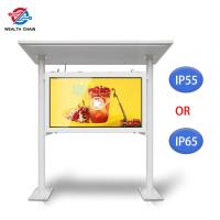 China 2160P 4K 2000 Nits Outdoor LCD Digital Signage With RC Network connection for sale