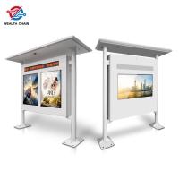 China Dual Sided Standing LCD Media Player 55 Inch X 3 Pcs Full Angle Viewing for sale