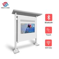 China Dual Sided Standing LCD Media Player 55 Inch X 3 Pcs Full Angle Viewing for sale