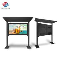 China Pillar Stand Outdoor LCD Digital Signage Display Size 64.95