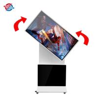 China CMS Indoor Digital Signage 55 Inch One Key Switch Display Direction Between Horizontal Vertical for sale
