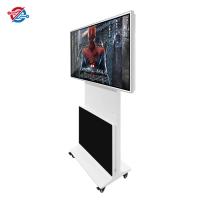 China 350 Nits Portable Digital Signage Touching Rotation LCD 1080P Display Floor Stand Easy Operation for sale
