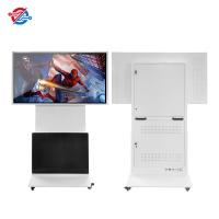 China 350 Nits Portable Digital Signage Touching Rotation LCD 1080P Display Floor Stand Easy Operation for sale