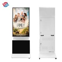 China 350 Nits Portable Digital Signage Touching Rotation LCD 1080P Display Floor Stand Easy Operation for sale