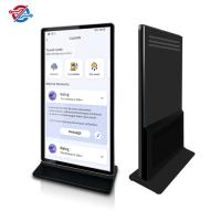China 65 Inch High Definition Floor Standing Digital Signage Stunning Digital Display for sale