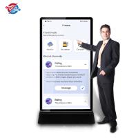 China Large Format 75 Inch Indoor Digital Signage Display Logo Print for sale