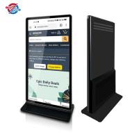 China Large Format 75 Inch Indoor Digital Signage Display Logo Print for sale