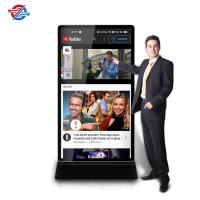 China FHD 4K LCD Monitor Portable Digital Signage For Shopping Mall 65 Inch for sale