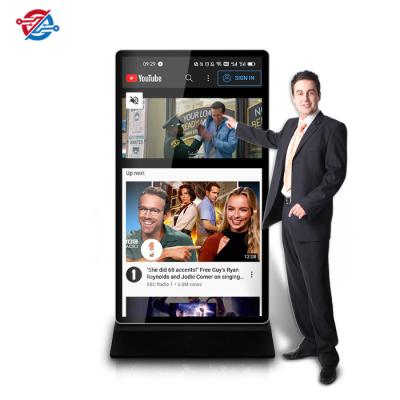 China FHD 4K LCD Monitor Portable Digital Signage For Shopping Mall 65 Inch for sale