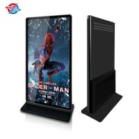 China Durable 65in Digital Signage Kiosk Floor Standing 480nits High Bright for sale