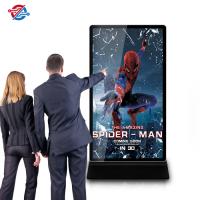 China Full Screen 75 Inch LCD Display Kiosk 4K UHD Playing 1920x1080p for sale