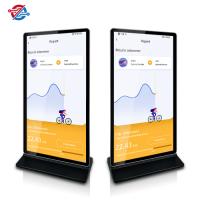 China Full Screen 75 Inch LCD Display Kiosk 4K UHD Playing 1920x1080p for sale