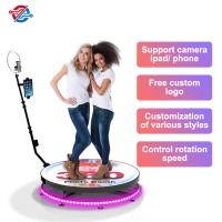 China Phone App Control 360 Rotating Photo Booth 40