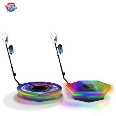 China Slow Spinning Portable Camera 360 Degree Photo Booth For Christmas Gift Party for sale