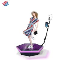 China Slow Spinning Portable Camera 360 Degree Photo Booth For Christmas Gift Party for sale