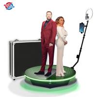 China Slow Spinning Portable Camera 360 Degree Photo Booth For Christmas Gift Party for sale