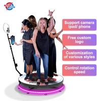 China 80cm Photo Booth 360 Degree Slow Motion Rotating Video Photo Making for sale