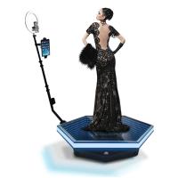 China Vedio Stage 360 Degree Slow Motion Photo Booth 4-6 Guests Capacity for sale