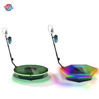China Led Mirror Glass Intelligent Remote Control Rgb Light Slow Motion Rotating 360 Photo Booth for sale