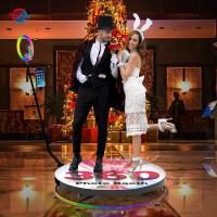 China Automatic 360 Rotating Photo Booth Machine Selfie Video Photobooth for sale
