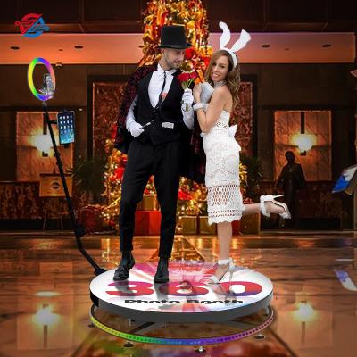 China Automatic 360 Rotating Photo Booth Machine Selfie Video Photobooth for sale