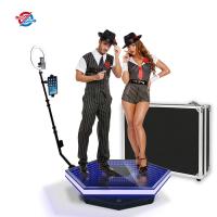 China Event Standing Platform 360 Rotating Video Photo Booth In 80cm 100cm 115cm for sale