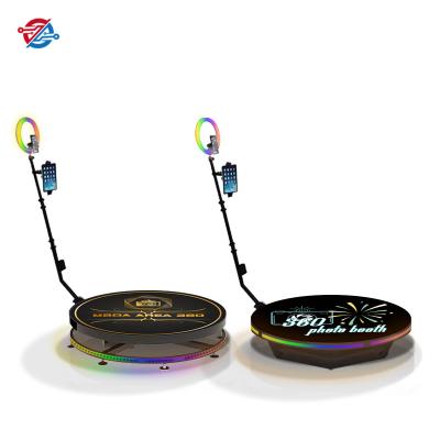 China Phone App 360 Photo Booth Platform Automatic Promote Relationship Rotating Spinner for sale