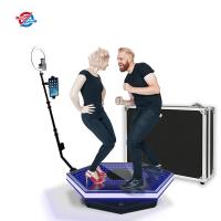 China Party Rotating Selfie Video Photobooth Automatic 360 Photo Booth Machine for sale