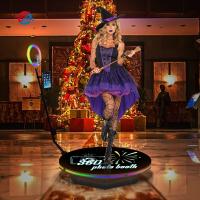 China Party Rotating Selfie Video Photobooth Automatic 360 Photo Booth Machine for sale