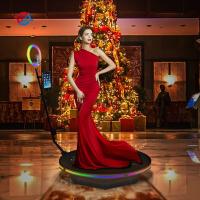 China 110V 360 Rotating Photo Booth Wireless 100cm Selfie Wedding Party Intelligent Machine for sale