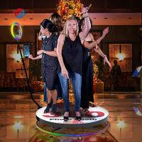 China 1 Person 360 Rotating Photo Booth Remote Control Customized Logo for sale