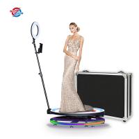 China 240V 360 Rotating Photo Booth Rgb Automatic Wireless Party And Wedding Machine for sale