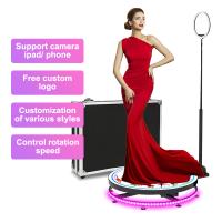 China Automatic 360 Degree Photo Booth Motorized Slow Motion Wireless Control for sale