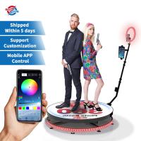 China Automatic 360 Degree Photo Booth Motorized Slow Motion Wireless Control for sale