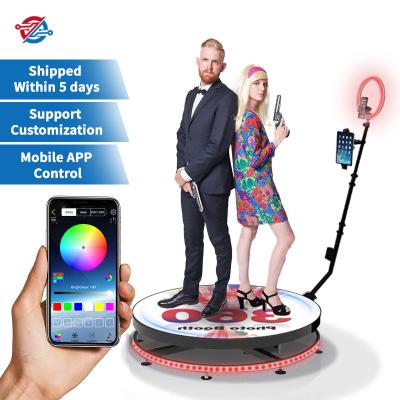 China Automatic 360 Degree Photo Booth Motorized Slow Motion Wireless Control for sale