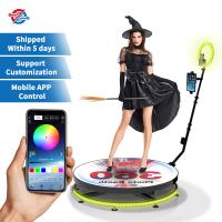 China Slow Motion Selfie Video Spin Automatic Photo Booth Portable 360 Photo Booth Machine for sale
