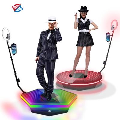 China Metal Platform 360 Degree Photo Booth Vending Machine Rotation Camera Photo for sale