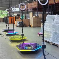 China Video Spin Selfie Platform 360 Automatic Photo Booth With Rotating Stand for sale