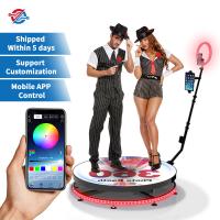 China Remote control 360 Camera Video Booth Portable Photo Booth Automatic for sale
