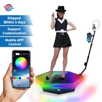 China Slow Motion Video Ipad Camera Photo Booth 360 Led  Enclosure Automatic for sale