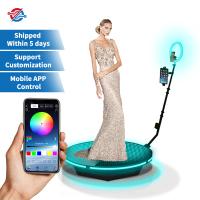 China 6 Person 360 Photobooth Machine Selfie Platform Spin 360 Degree Photo Booth for sale