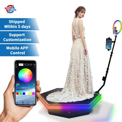 China Camera Video 360 Photo Booth 100cm 115cm Automatic Photobooth Machine for sale