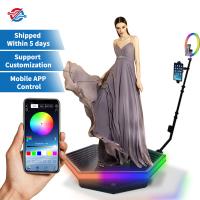 China People Stand 360 Rotating Photo Booth Spin 360 Degree Photobooth 110V for sale