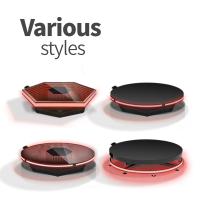 China Metal Platform 360 Rotating Photo Booth Support Smartphone IPad for sale