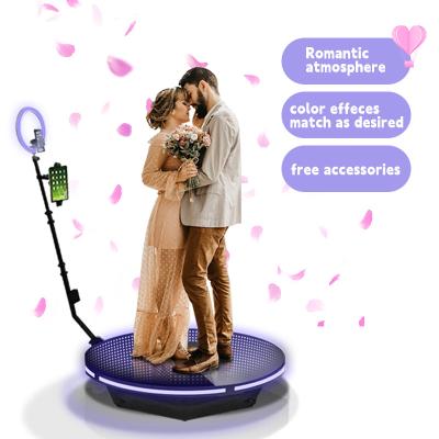 China Event Standing Platform 360 Rotating Video Photo Booth In Club for sale