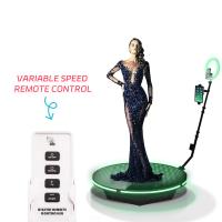 China 240V 360 Rotating Photo Booth For Party Wireless RGB Selfie Machine for sale