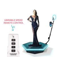 China Slow Motion 360 Rotating Photo Booth Rgb Automatic Party And Wedding Machine for sale