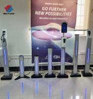China Silver Indoor CE Certification 35mm Digital Signage Stand , Kiosk Base for sale