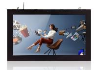 China IP55 Waterproof 2000 Nits Outdoor LCD Digital Signage , Outdoor Digital Kiosk for sale