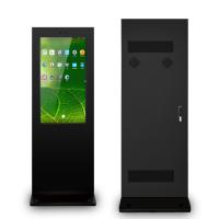 China 1500 Nits Sunlight Readable Advertising LCD Display , Interactive Outdoor Kiosk for sale